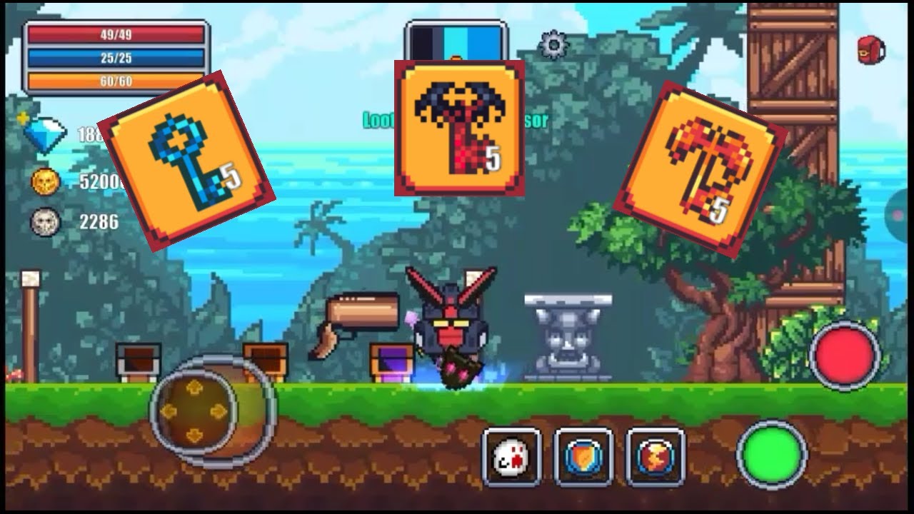 Opening 15 chests in Pixel Survival World - YouTube