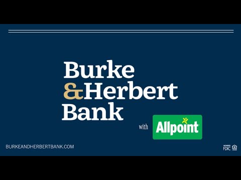 No-Fee ATM Access with Burke & Herbert Bank & Allpoint Network - YouTube