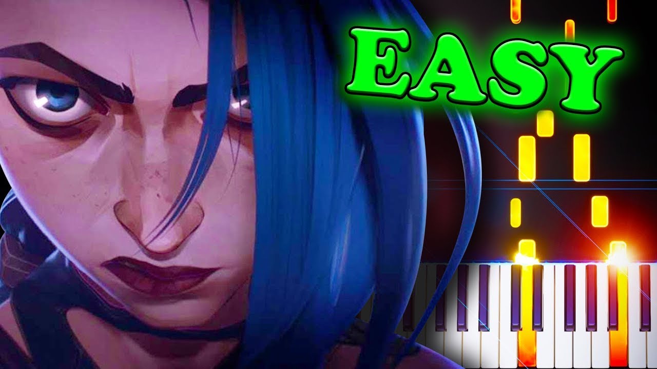 Imagine Dragons x JID - Enemy - Easy Piano Tutorial - YouTube