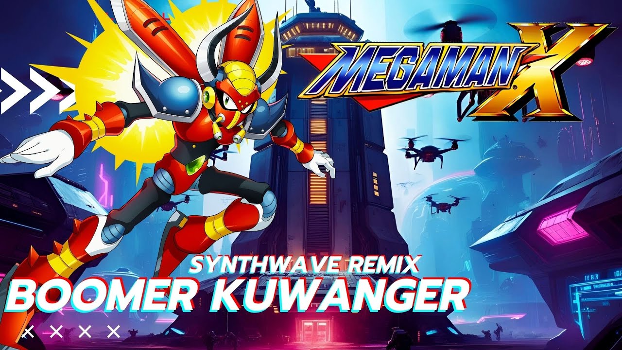 Boomer Kuwanger - Megaman X Synthwave Arranged Soundtrack - YouTube