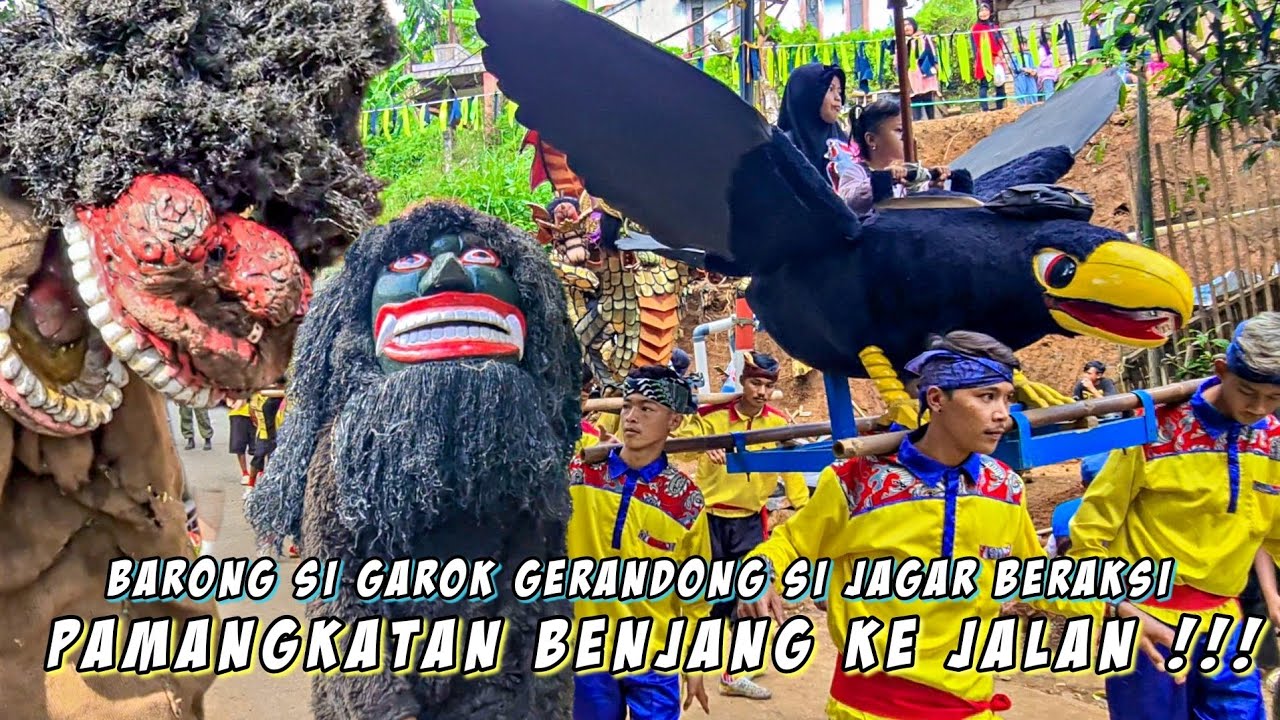 GAROK DAN JAGAR!!! PAMANGKATAN BENJANG ARAK ARAKAN - Seni Benjang Mekar ...
