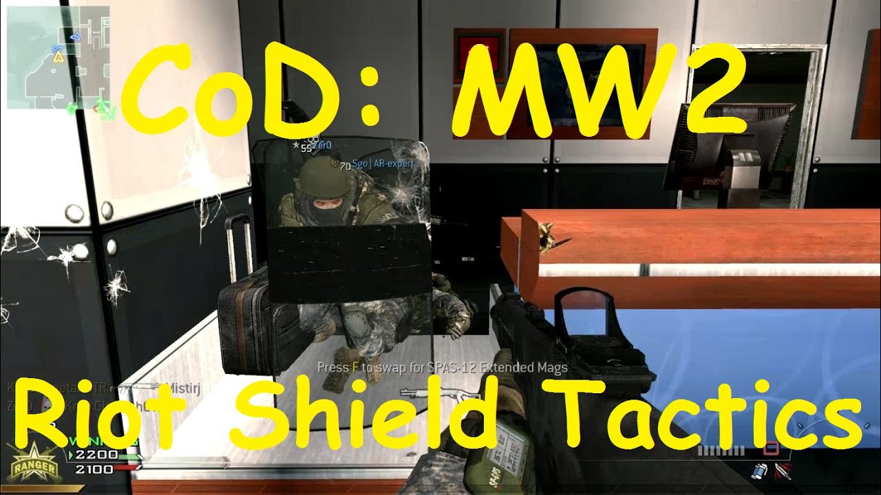 Riot Shield Tactics - CoD: MW2 (Episode 3) - YouTube