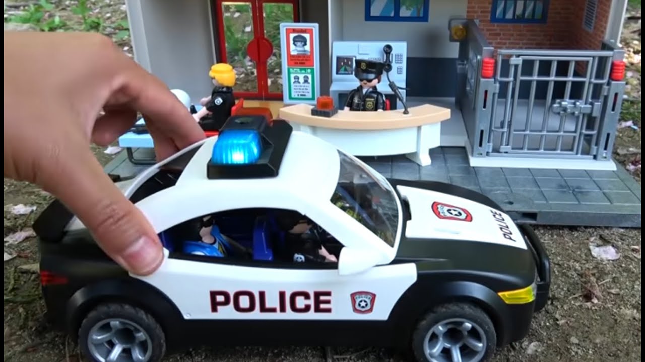 Transformer Toys Blue police car | Toys story - YouTube
