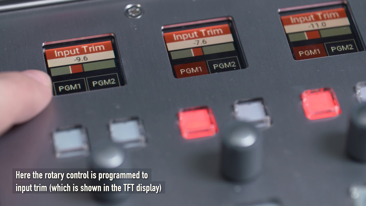 Type R Fader Panels: User Controls - YouTube