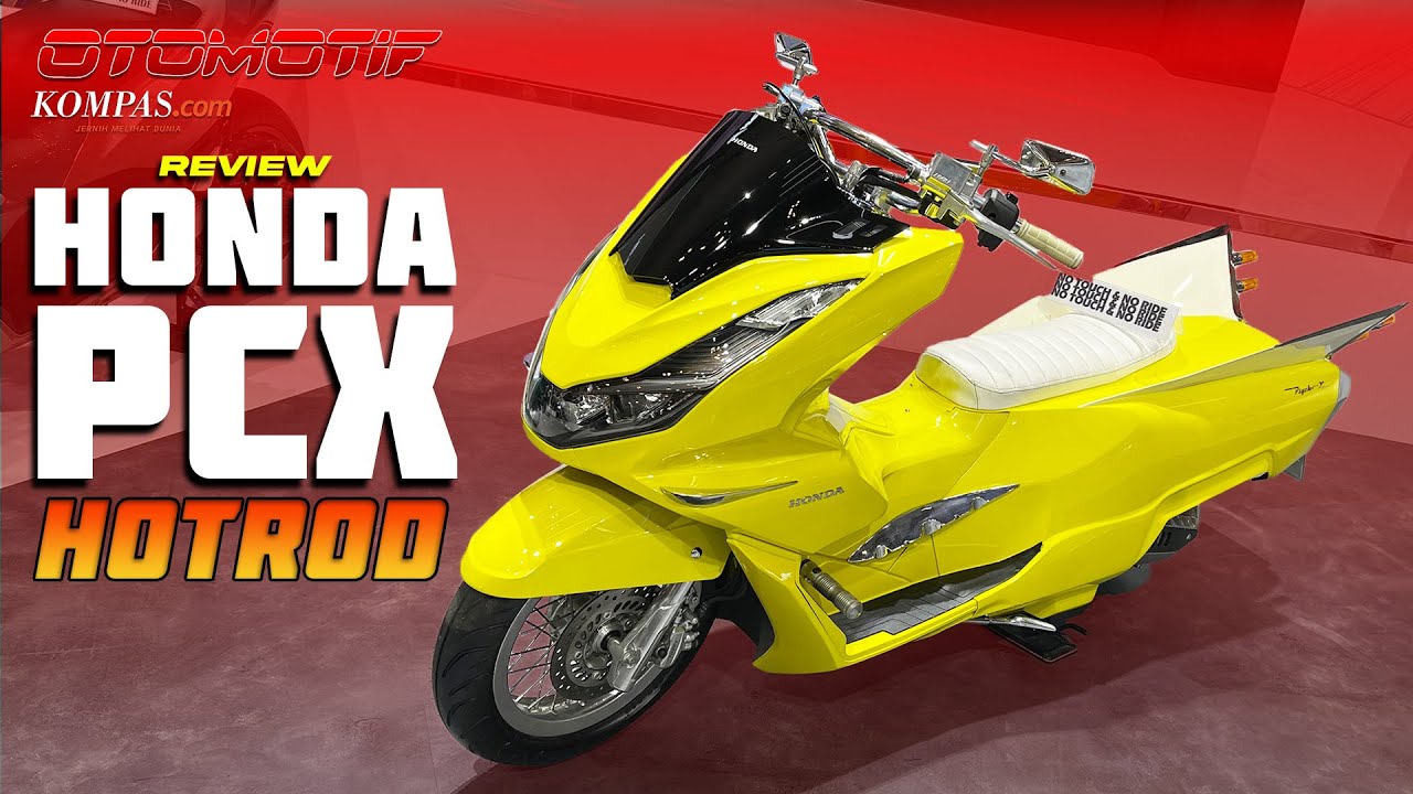 Honda PCX Modif Hotrod | Saat Skutik Dikaryakan Modifikator Chopper ...