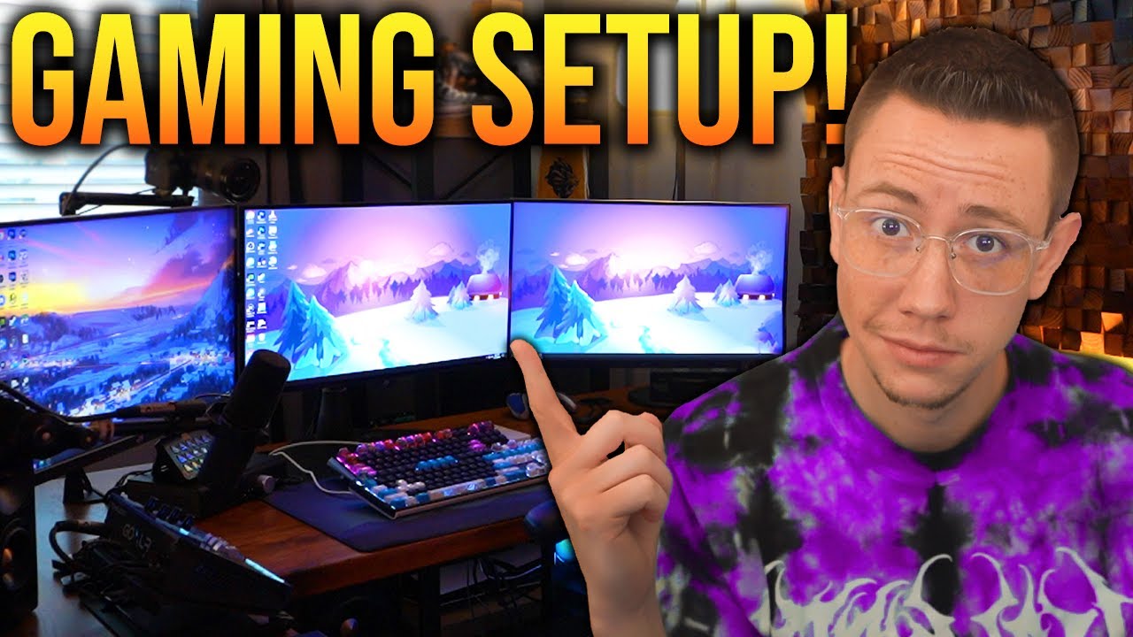 My NEW GAMING SETUP! (Full Office Tour) - YouTube