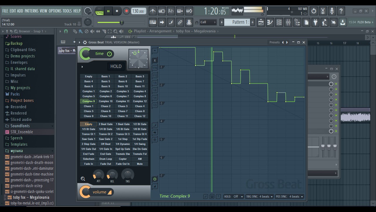 Megalovania but it's complex 9 in gross beat in FL studio - YouTube