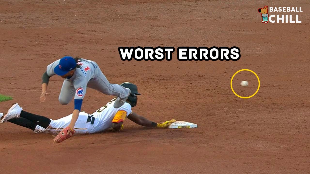 MLB - Worst Errors - YouTube
