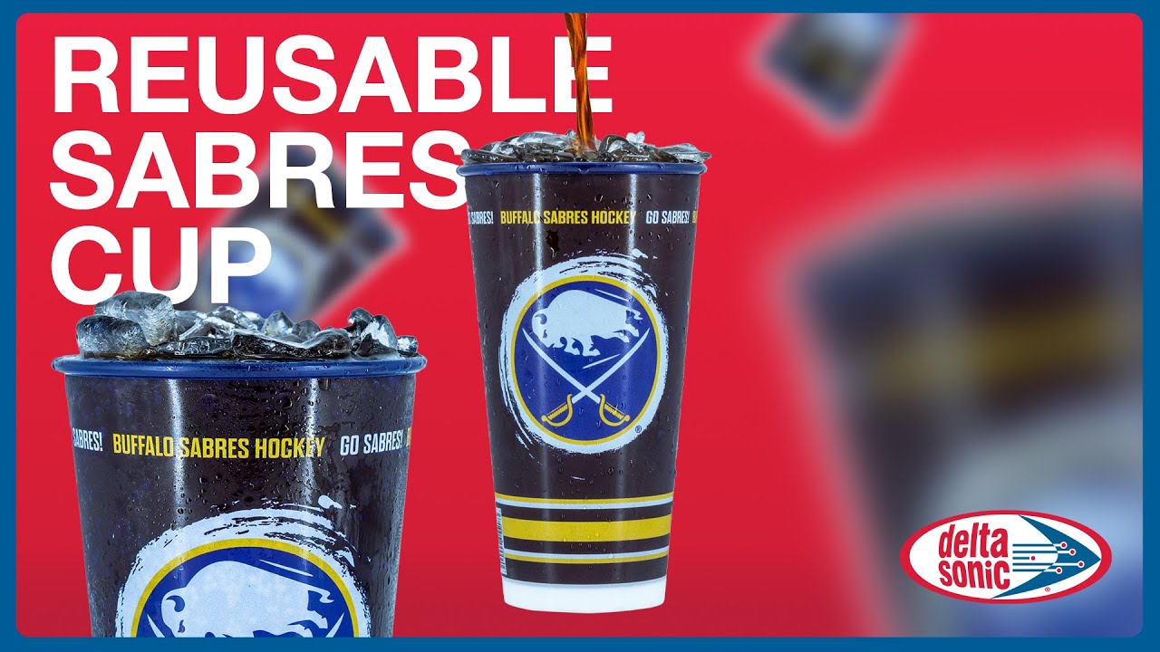 Reusable Buffalo Sabres Cup - YouTube