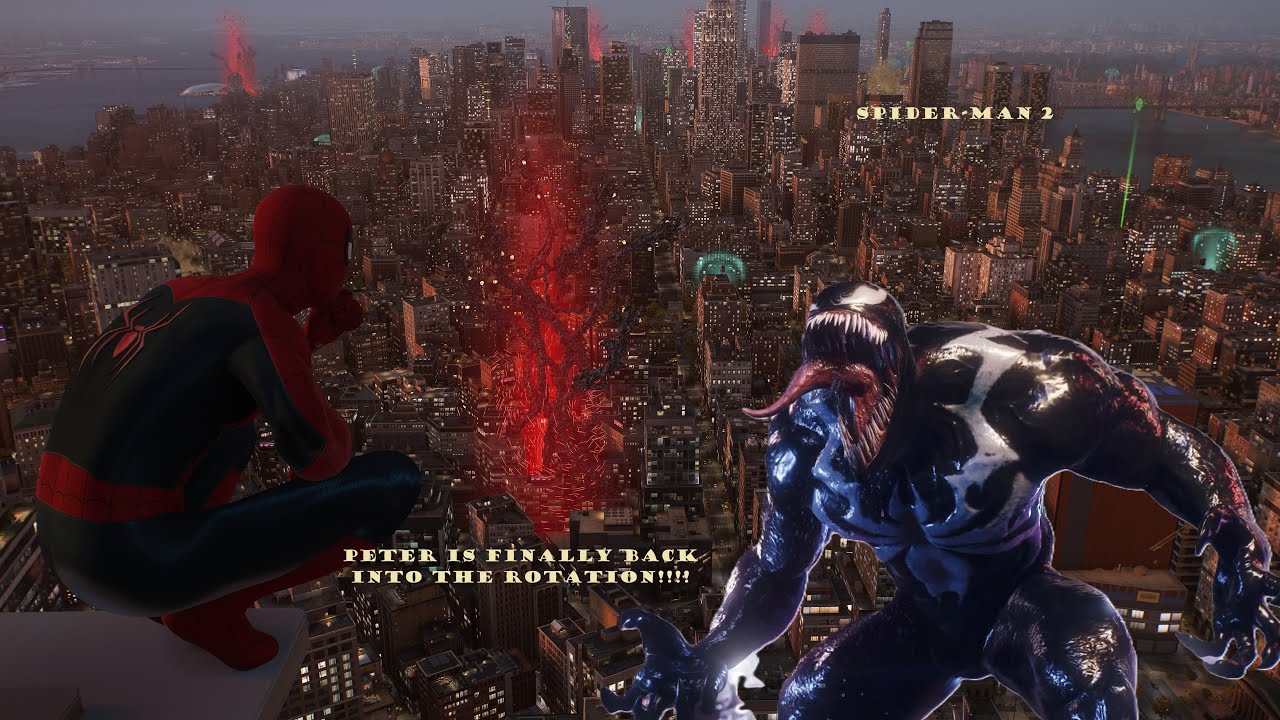 Venom is here and he's taking over the whole rotation!?!? | Spider-man ...