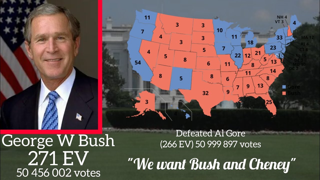 "We want Bush and Cheney" Bush's 2000 campaign song - YouTube