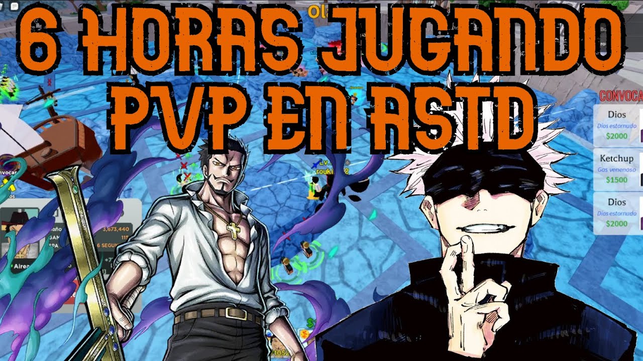 HACIENDO 6 HORAS DE PVP EN ASTD - YouTube