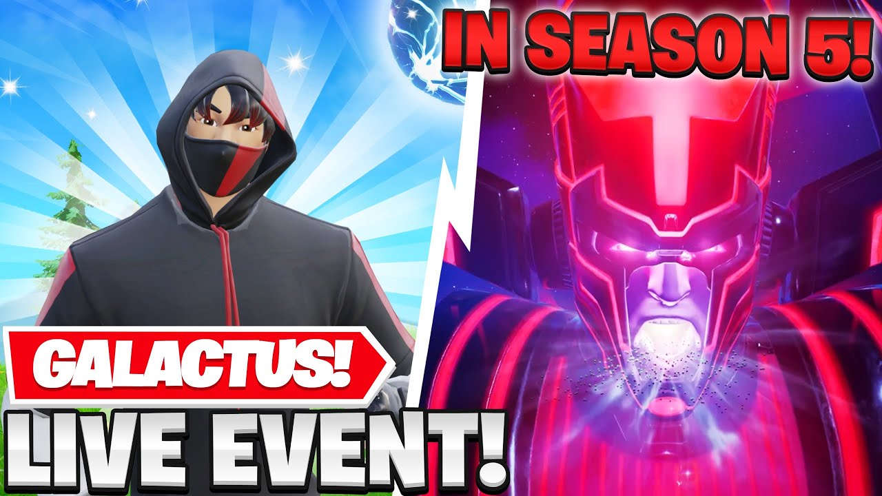 I Played The REAL Galactus Event in SEASON 5! - YouTube