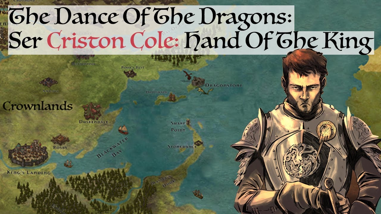 Ser Criston Cole: The Hand Of The King (Dance Of The Dragons) Game Of ...