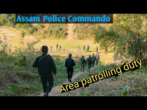 Assam police commando area patrolling with AFPF commando team 🌿🌱# ...