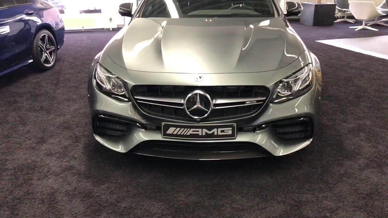Mercedes Benz E63S 2018 AMG 612 hp - YouTube
