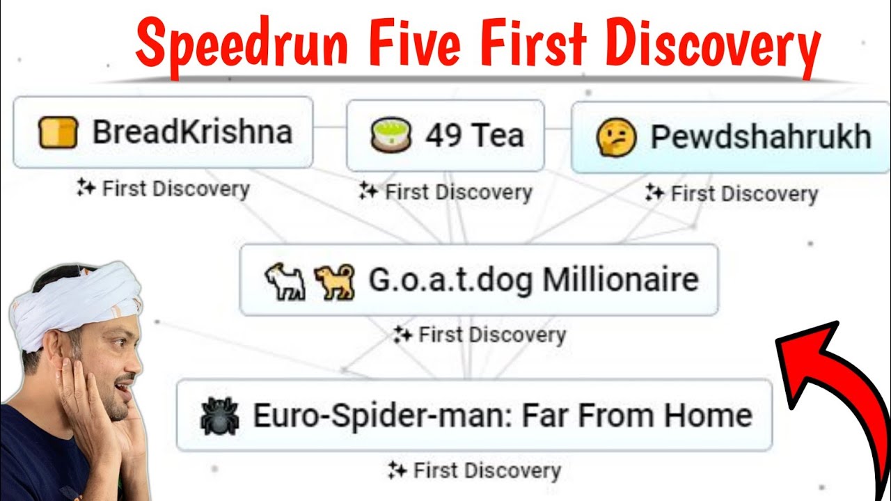 Five First Discovery In Infinite Craft | Speedrun - YouTube
