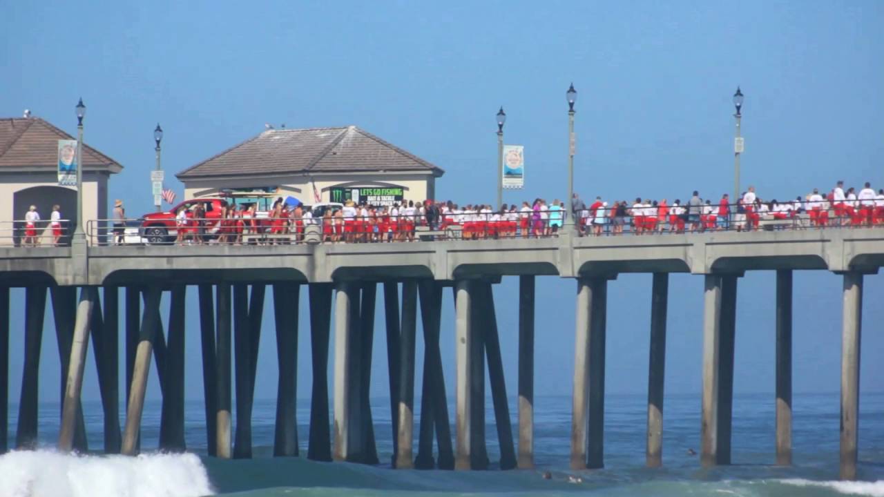 Surfing HB Pier | July 21st | 2016 (Raw Cut) - YouTube