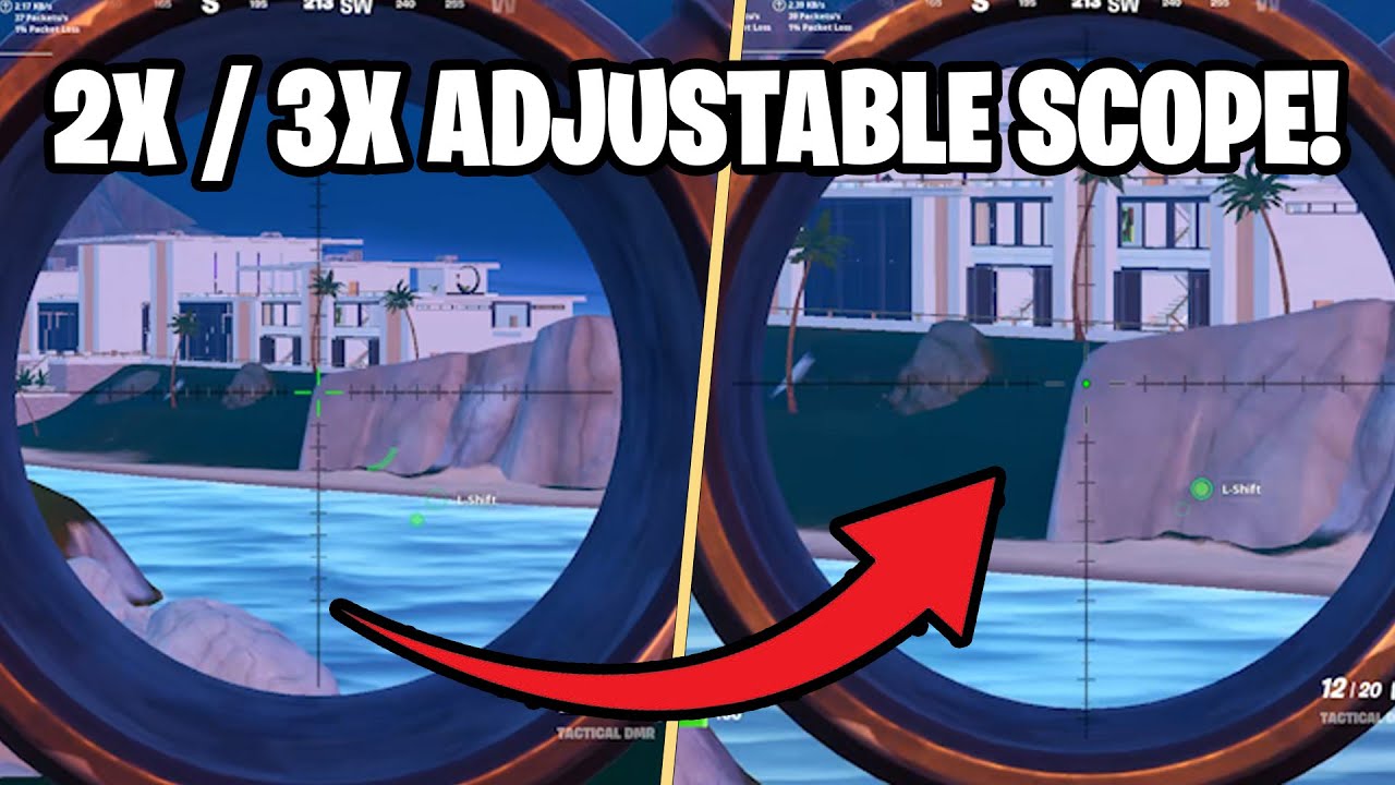 New 3x Scope In Fortnite Tactical Dmr Explained Youtube