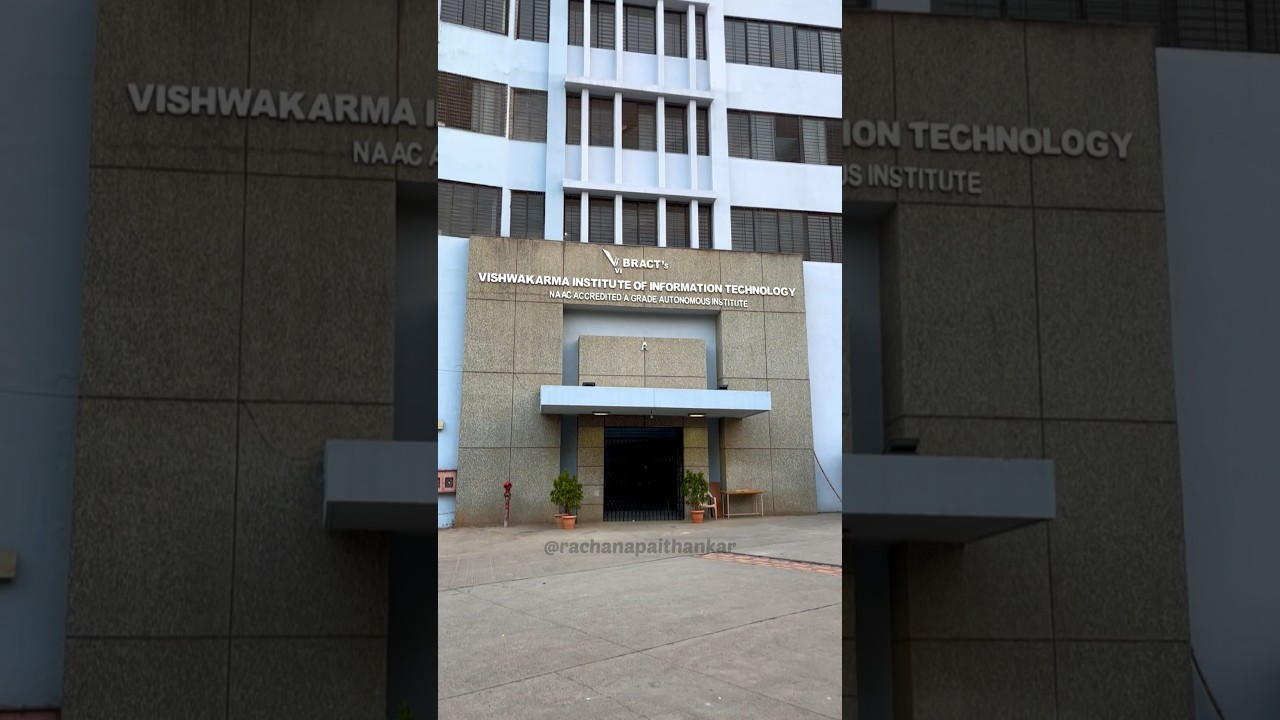 VIIT Pune College Campus Tour | Best Engineering College in Pune ...