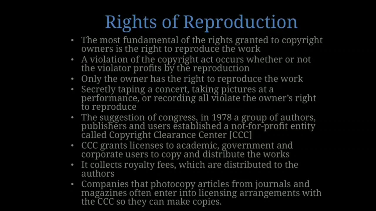 Derivative work of copyrights. III B.tech JNTUH Intellectual Property ...