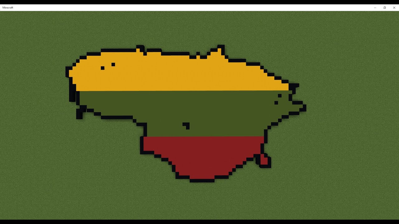 Building Lithuania in Minecraft! - YouTube