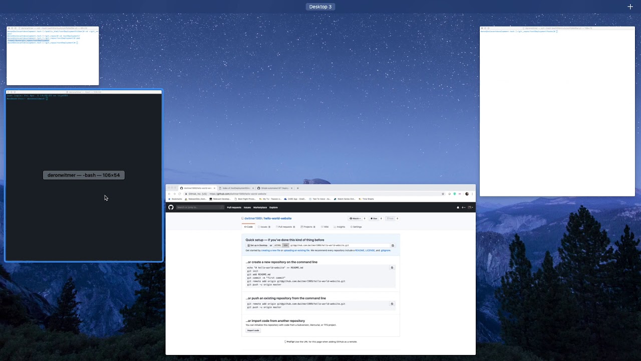 Deploying to a Server with Github - YouTube