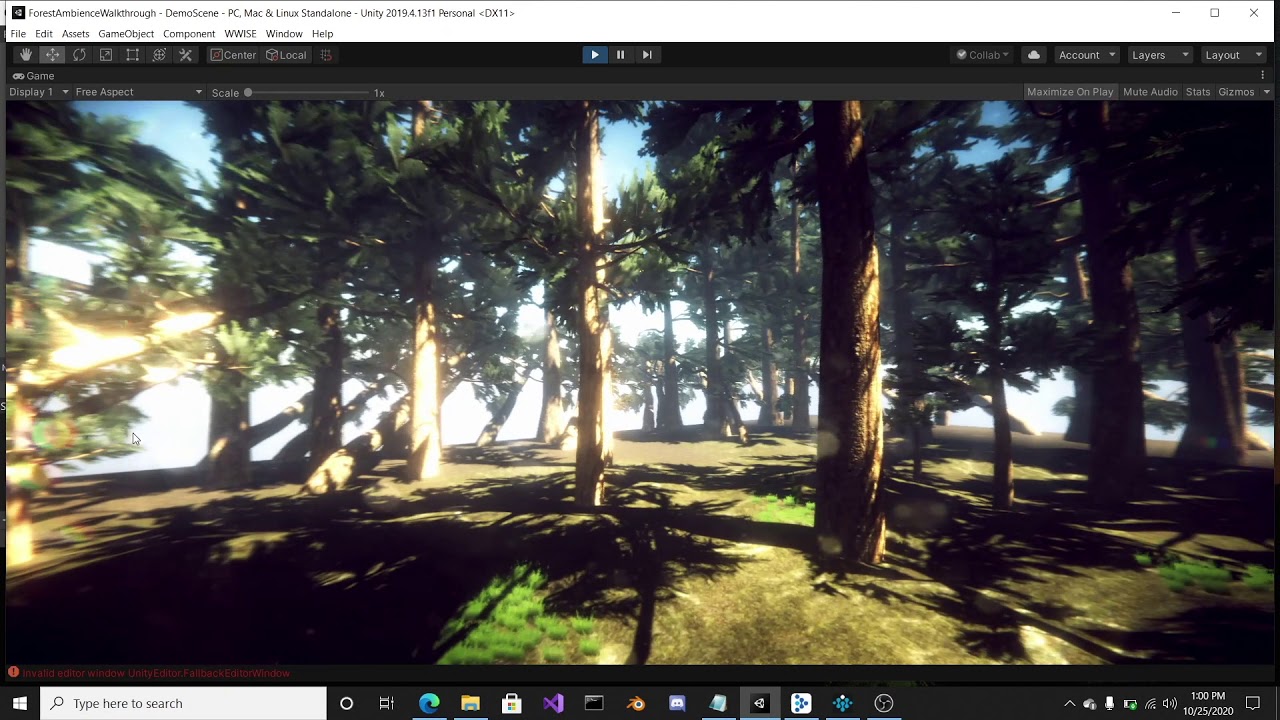 Forest Ambience Demonstration - YouTube