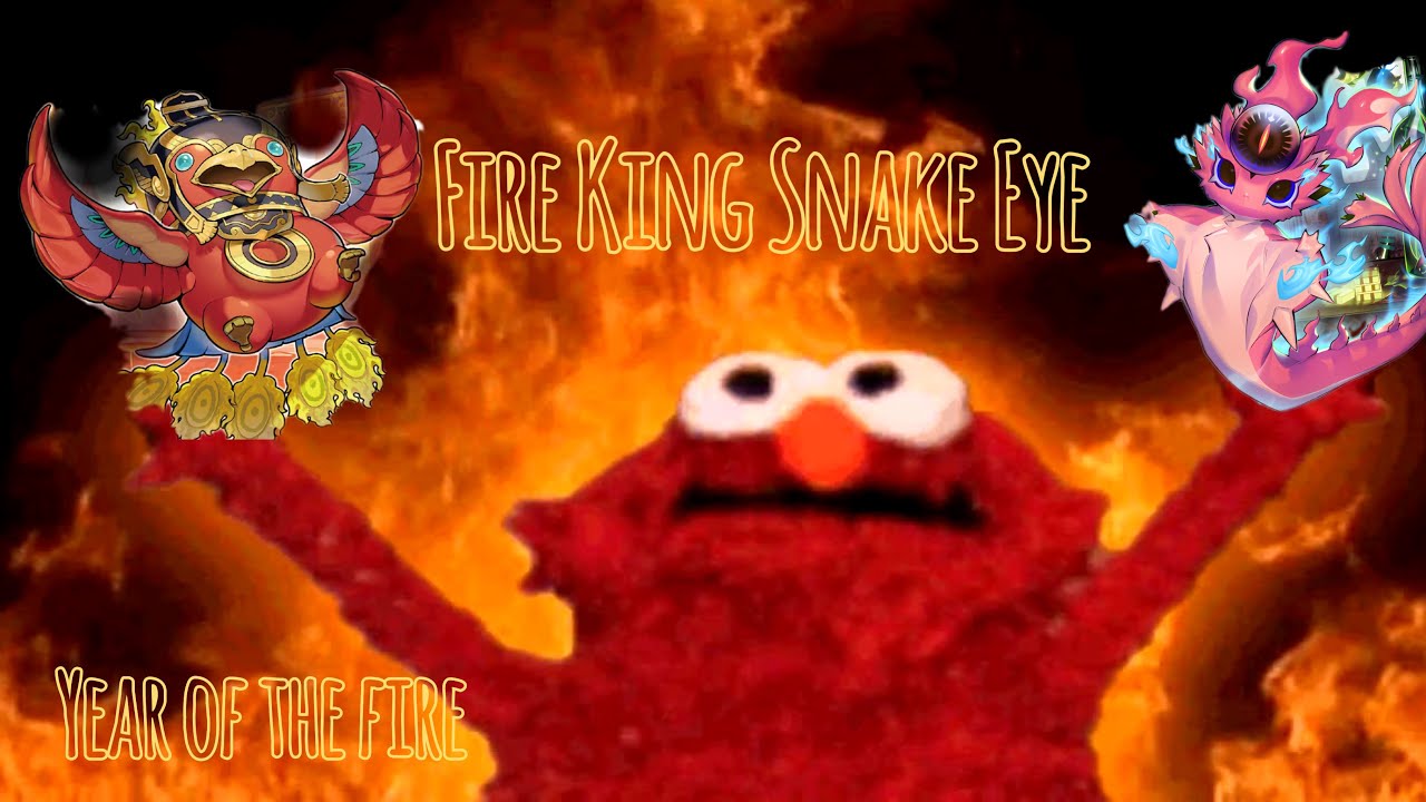 Snake-eye Fire King Deck Profile (FIRE NATION) #yugioh #yugiohtcg - YouTube