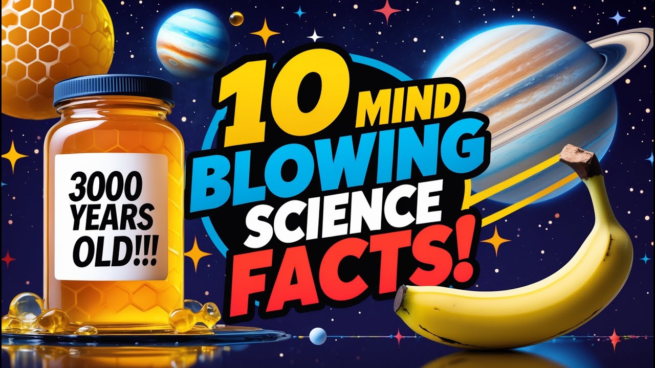 10 Mind Blowing Science Facts You Won't Believe! - YouTube