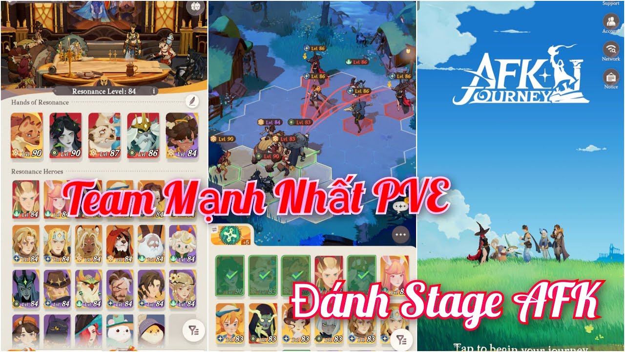 Afk Journey | Team mạnh nhất PVE meta hiện tại là team nào? - YouTube