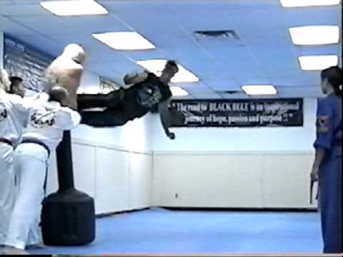 Flying Double Side Kick - YouTube