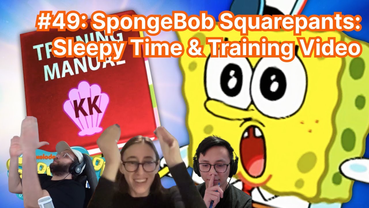 SpongeBob Squarepants: Sleepy Time & Training Video review | Two Dudes ...