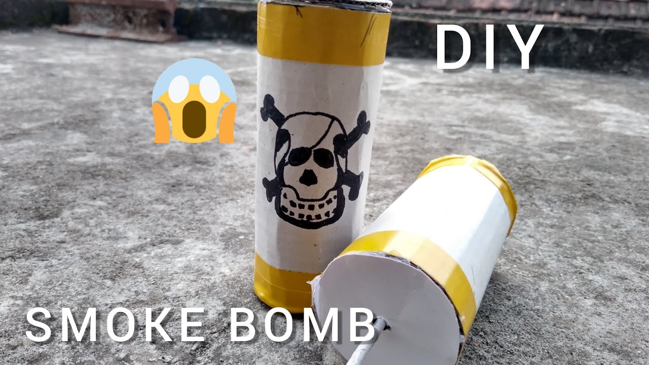 How To Make Smoke Bomb||Diy Smoke Bomb|| - YouTube