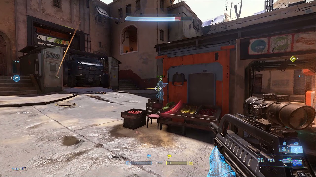 Halo Infinite: Grapple Overshield Into Mikey's Inventory - YouTube