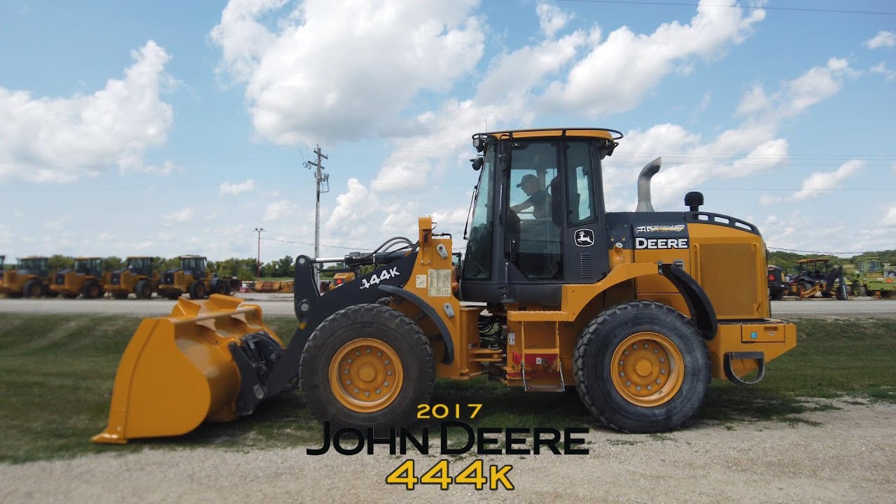 2017 John Deere 444K - YouTube
