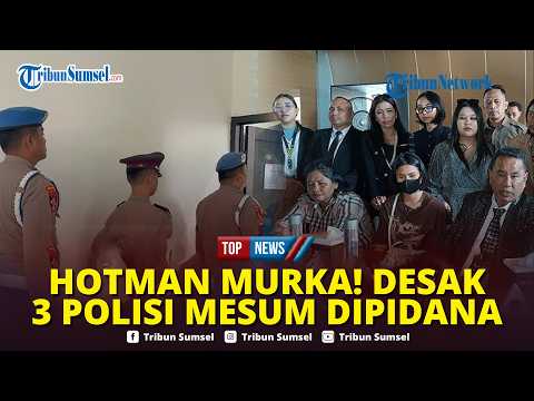 🔴Didampingi Hotman, Ibu Calon Polwan Korban Pemerkosaan Murka Desak 3 Oknum Polisi Dipidana Berat