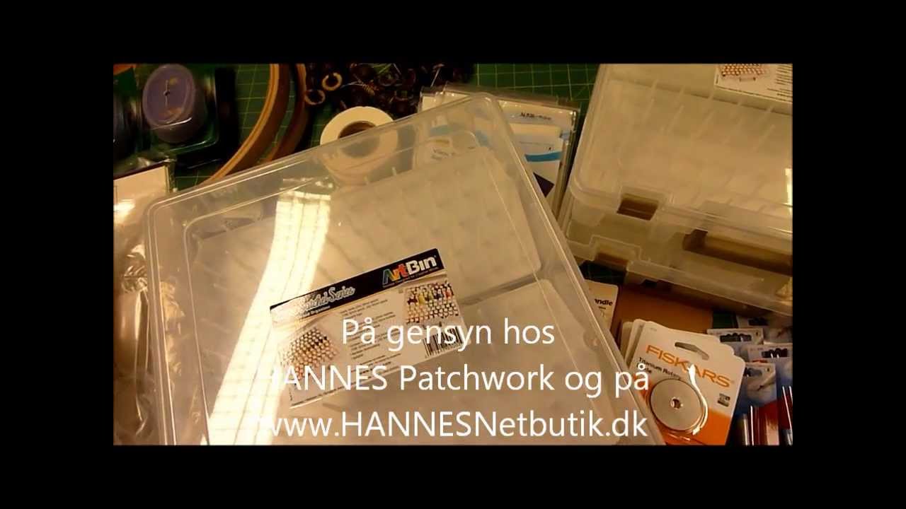 Sytilbehør til patchwork fra HANNES patchwork - YouTube