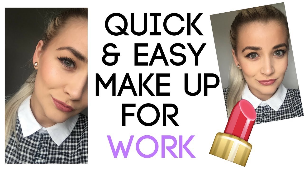 Quick and Easy Make Up Tutorial For Working Gals! | LuceStephenson ...