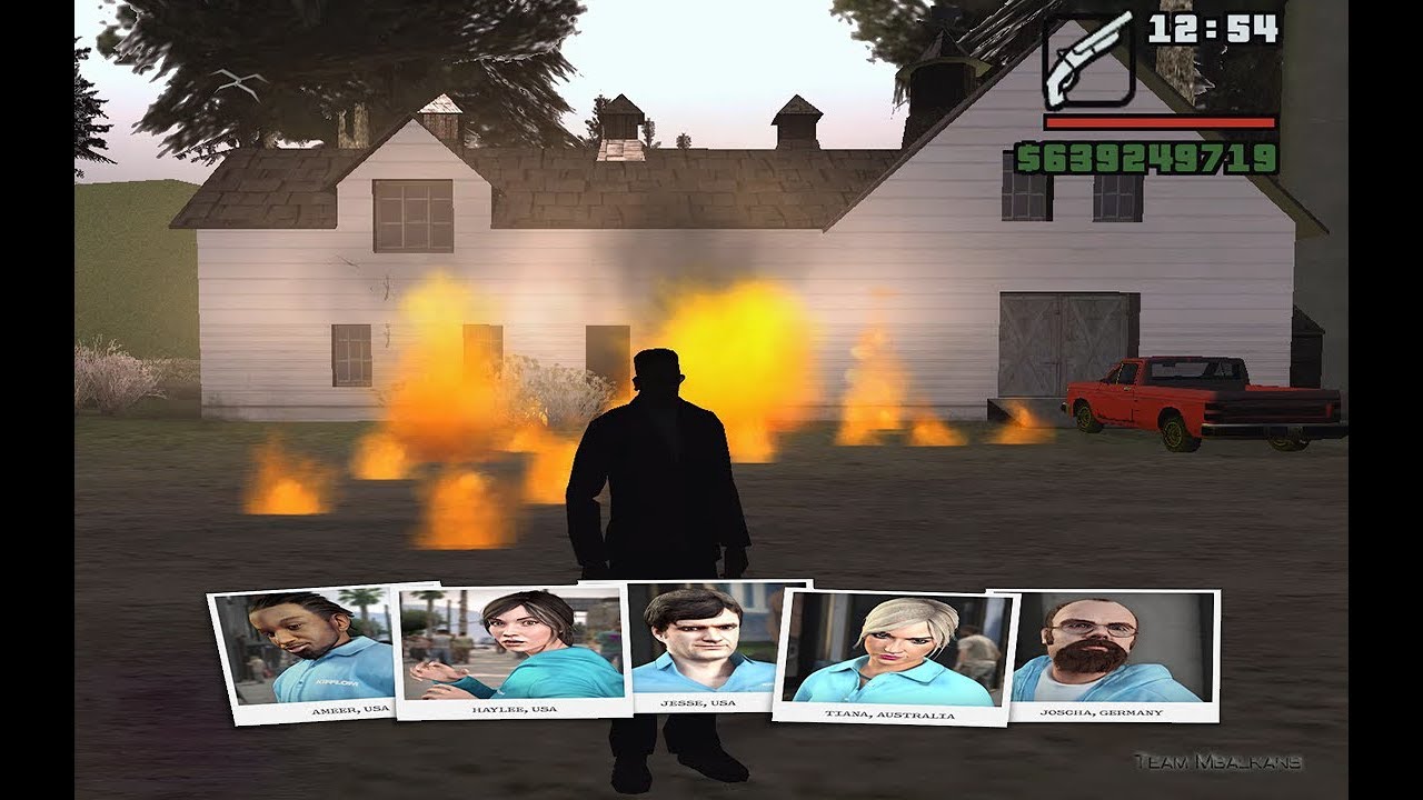 CJ Otkrio Clanove Epsilon Sekte - GTA SA: Epsilon Cult Mod - YouTube