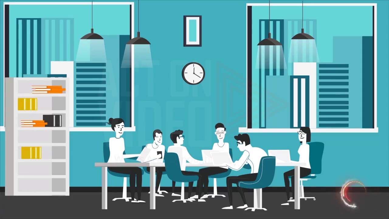 Business Explainer Video 2D Character Animation ADVANTECH - YouTube