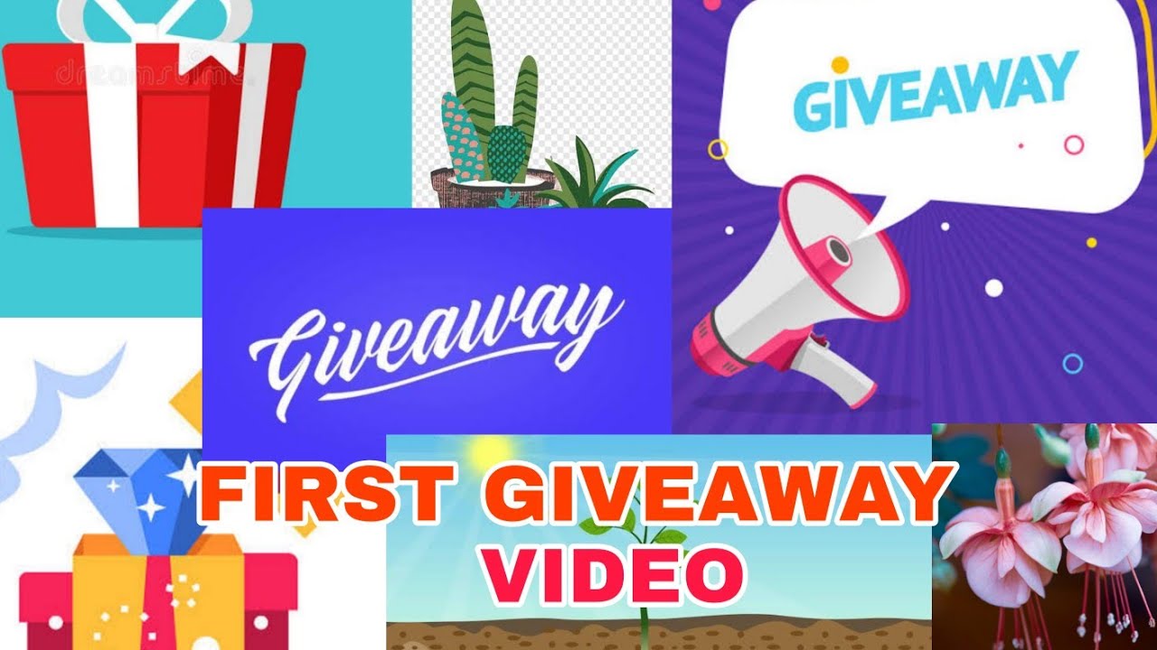Giveaway announcement | My first giveaway video #giveaway - YouTube