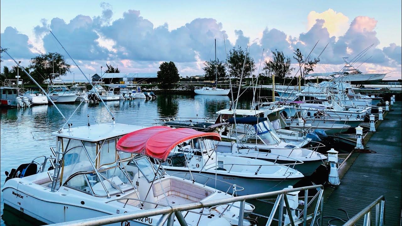 🇬🇺 4K Virtual Walk Tour - Agana Boat Basin | #ASMR #aganaboatbasin ...
