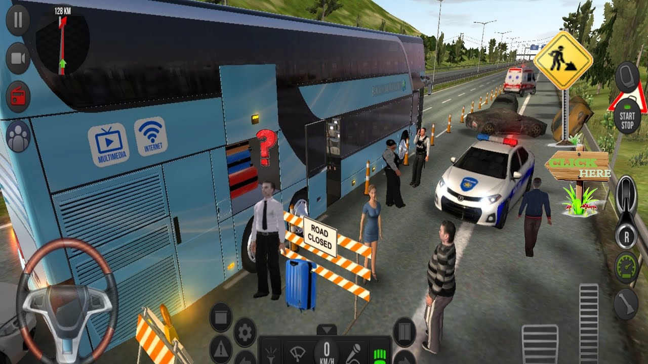 Bus Games:- Bus Simulator Ultimate #29 Road To Paris- Let's Go Bus ...