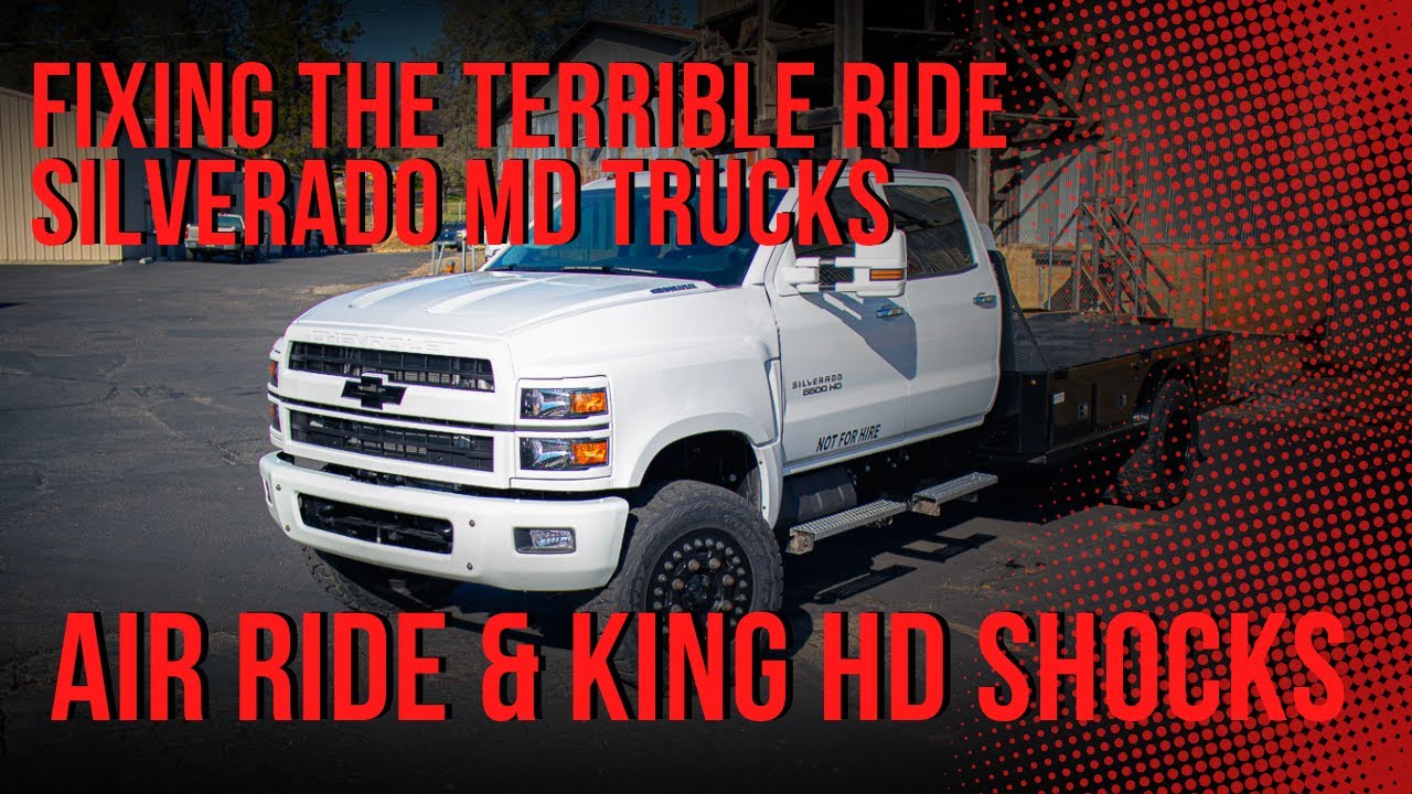 Upgrading Silverado 4500HD: Kelderman Air Ride & KING Shocks ...