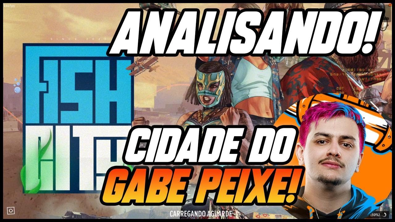 FISH ROLEPLAY! PRIMEIRAS IMPRESSÕES DA CIDADE DO GABE PEIXE! - YouTube
