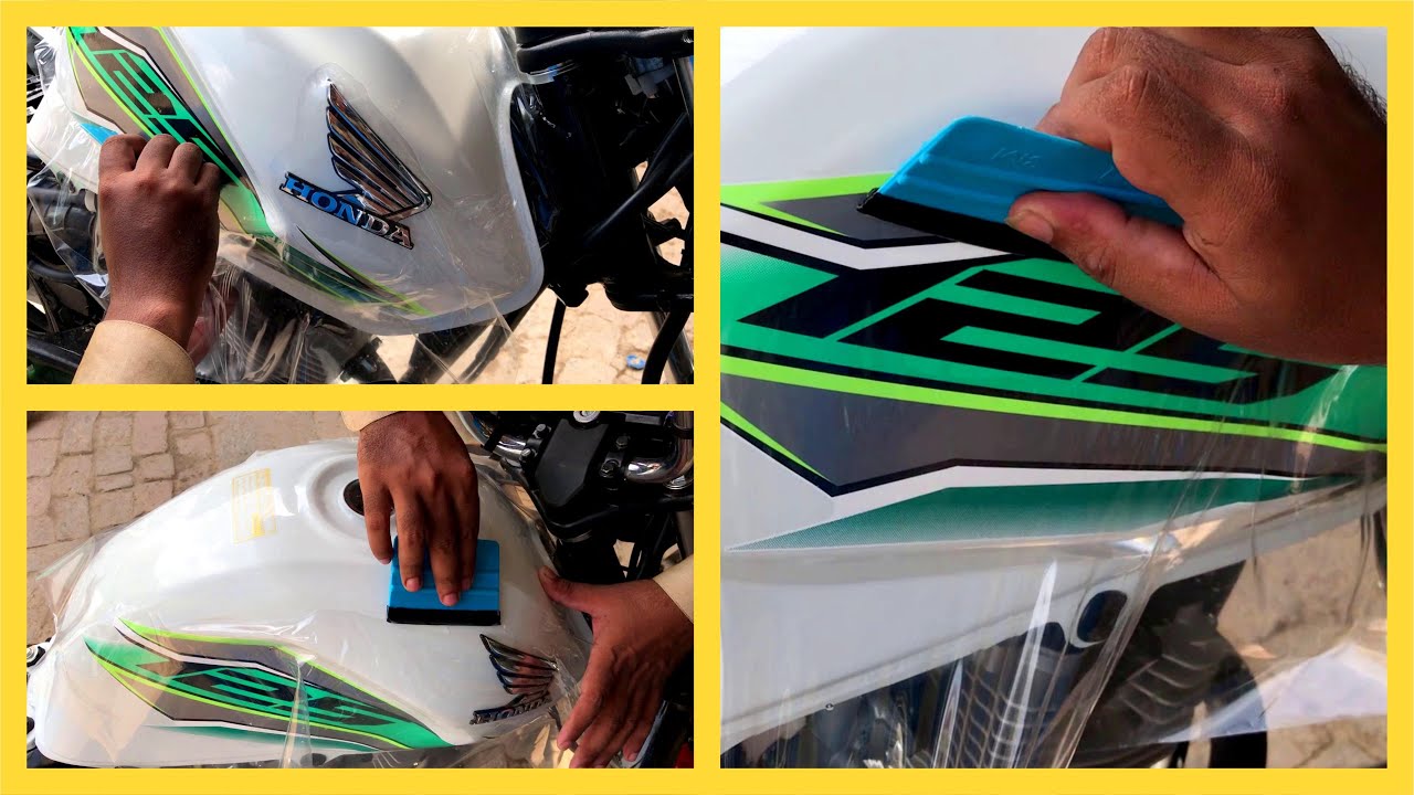 Honda CB125F 2023 Model Complete Wrapping | PPF | Glass Coating | Wrap ...