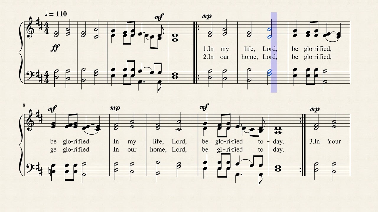 Lord, Be Glorified by Bob Kilpatrick - YouTube