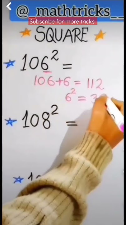 Easy Method To Find Square Root Number 💥 Mathematics Easytrick Mathhack Mathtrick Viralvideo