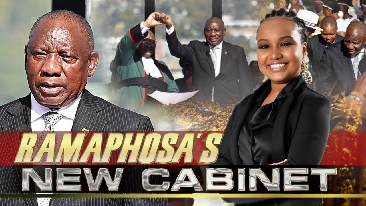 President Cyril Ramaphosa Announces A New Cabinet In The Government Of ...